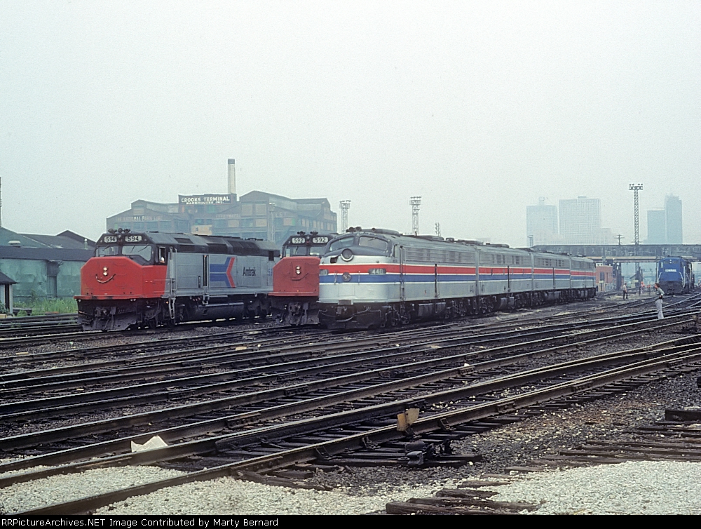 SDP40Fs and Es at the Engine House